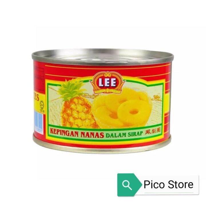 Lee Pineapple Slices In Syrup Lee Pineapple Nanas LEE牌凤梨圈黄梨罐头 234g | Lazada Lee Pineapple Slices In Syrup Lee Pineapple Nanas LEE牌凤梨圈黄梨罐头 234g | Lazada