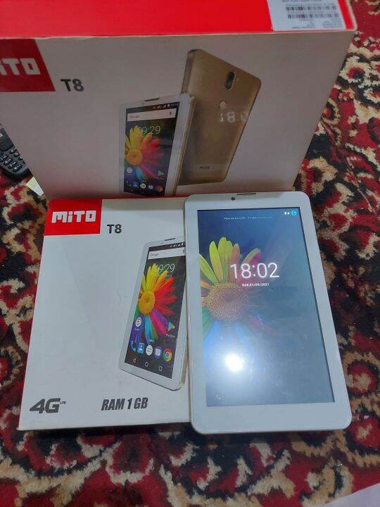 Tablet mito T8 ram 1/8GB jaringan 4G | Lazada Indonesia