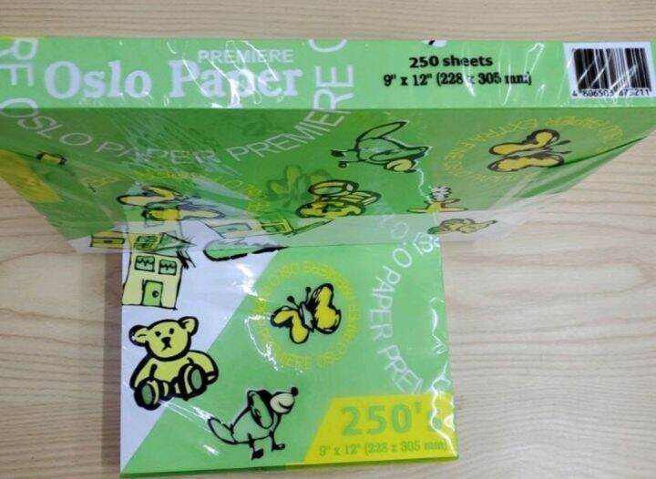 Oslo paper random brand 250 sheets in 1 ream | Lazada PH