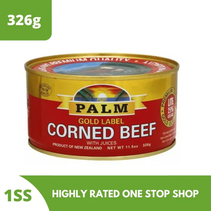 Palm Corned Beef Gold Label, 326g | Lazada PH