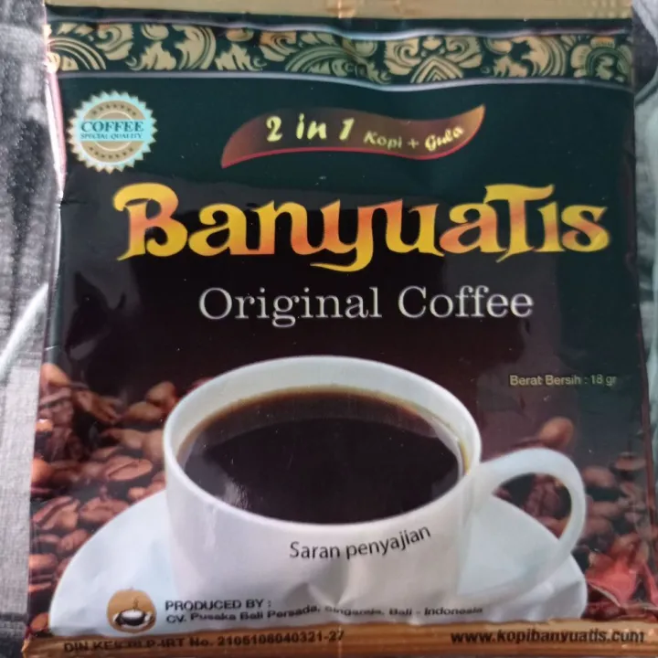 Kopi Banyuatis 2 in 1 kemasan sachet | Lazada Indonesia