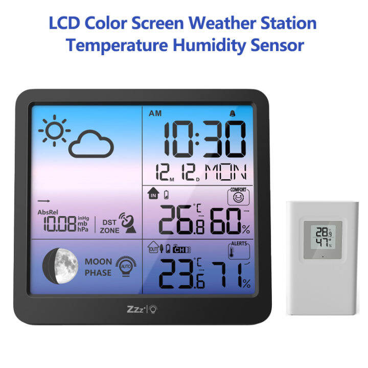 Multi function Weather Station Temperature Humidity Sensor Weather ...