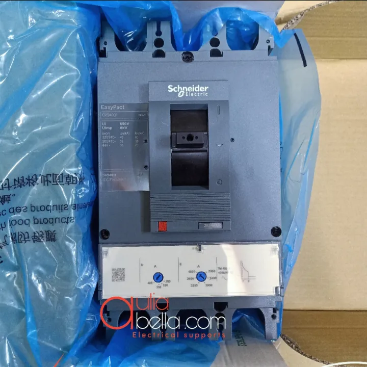 Schneider MCCB CVS400F 36ka 3p 280-320-360-400a | Lazada Indonesia