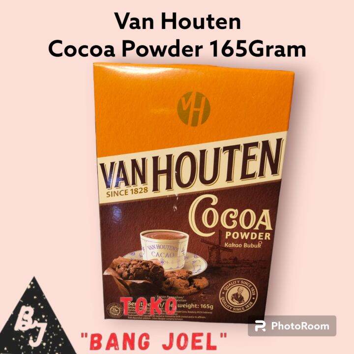 Van Houten Cocoa Powder 165Gram & 40Gram / Chocolate Van Houten Kemasan ...