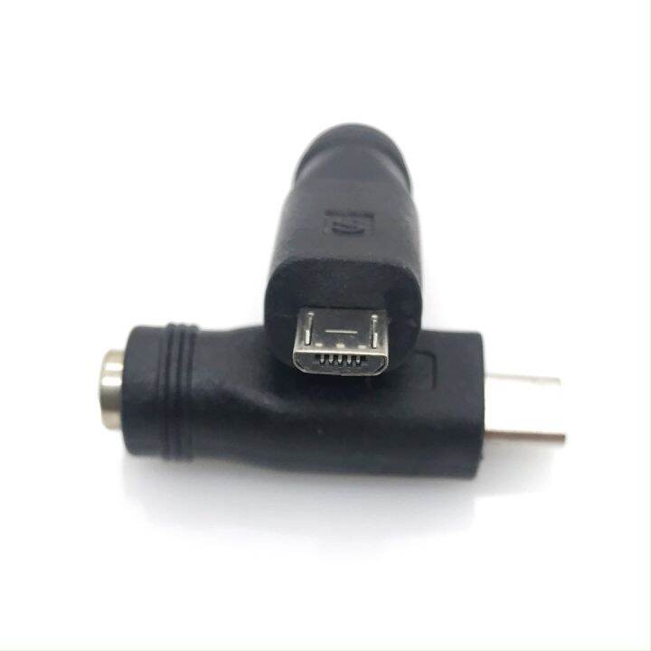 Adapter Jack DC 5V 12V 9V 24V ke Type Micro USB mikro kabel USB 5.5mm 2 ...