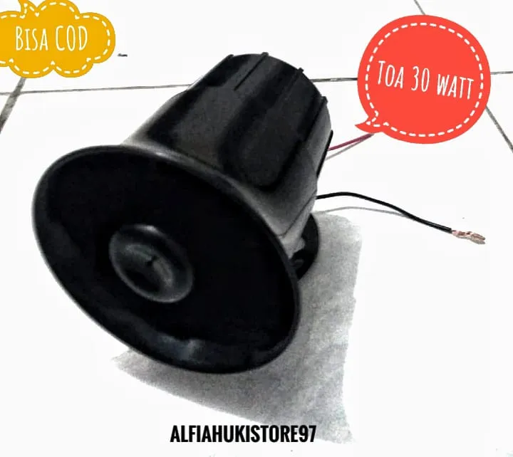 Speaker mini Toa mini Bulat 12v 30watt | Lazada Indonesia