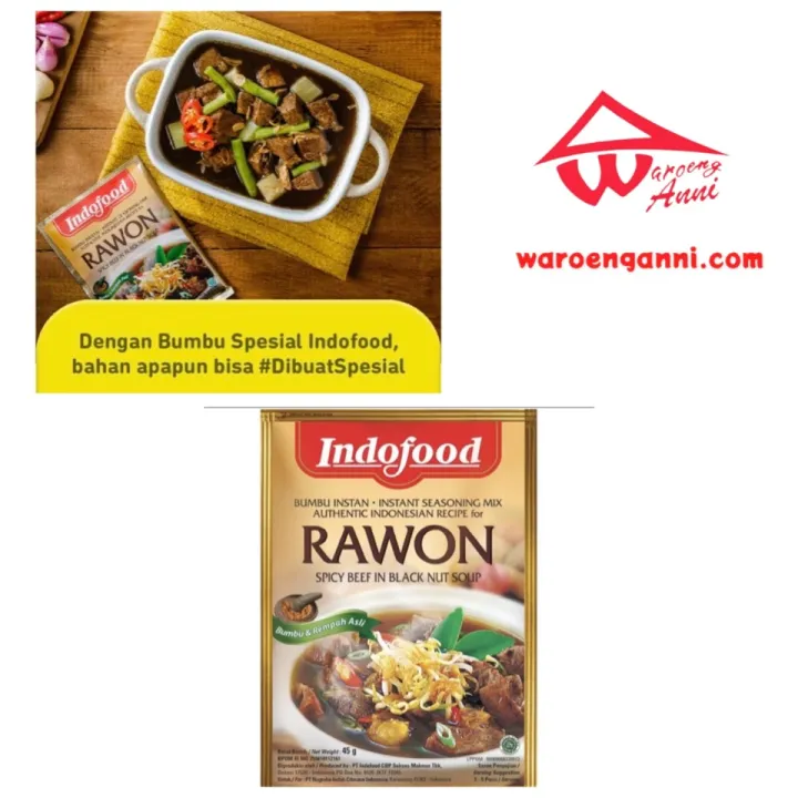Indonesia Bumbu Indofood Rawon (45gr) | Lazada.co.th