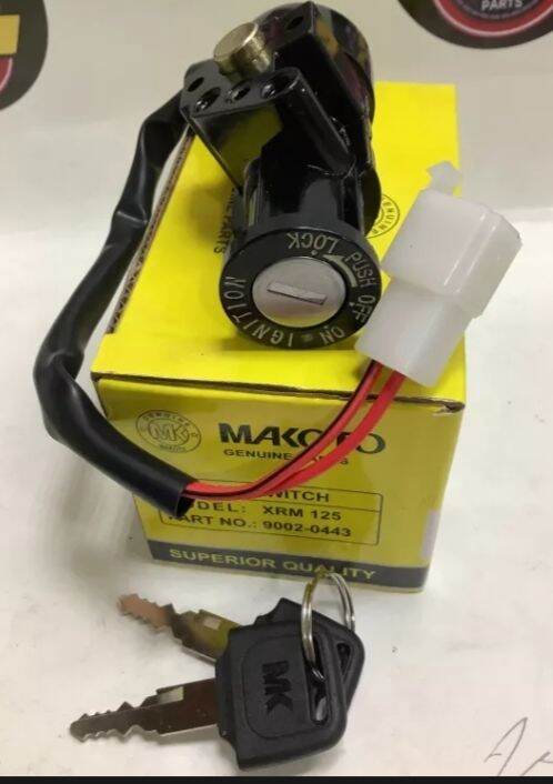 XRM 125 IGNITION SWITCH MAKOTO | Lazada PH