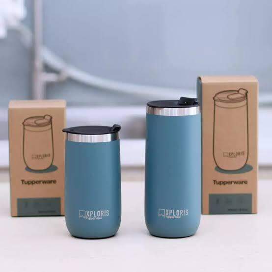 SALE !! XPLORIS THERMOS TUMBLER BY TUPPERWARE - ORIGINAL - TUMBLER ...