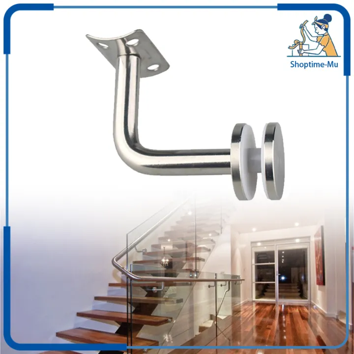 Bracket Handrail Konektor Hand Railing Glass Tangga Kaca Lurus ...