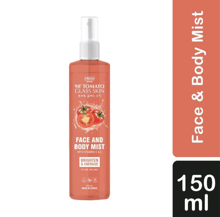 Fresh Tomato Glass Skin Brightening Face & Body Mist 150mL | Lazada PH