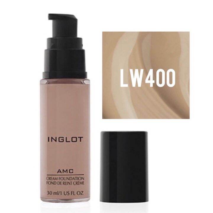 Inglot AMC Cream Foundation LW 400 30ml | Lazada Indonesia