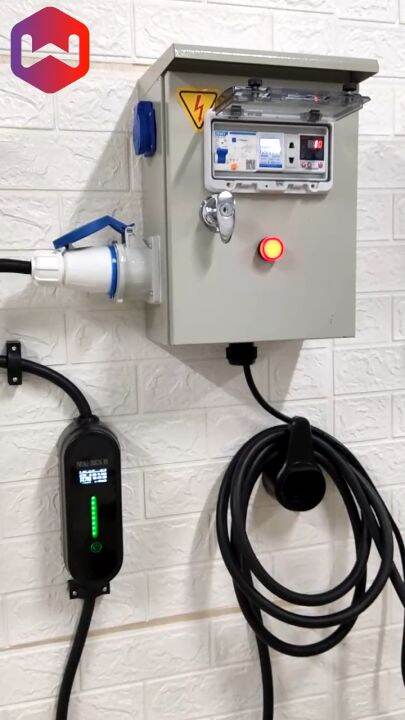 ตู้ไฟชาร์จรถ EV กล่องไฟชาร์จรถไฟฟ้า ปลั๊กชาร์จEV, EV charging box,EV ...