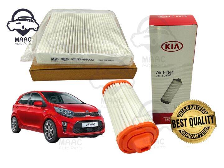 Air filter,Cabin filter,Combo Air filter & Cabin filter set. KIA ...