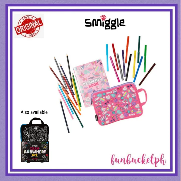Original Smiggle Draw Anywhere Kit | Lazada PH