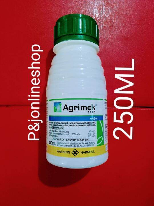 AGRIMEK 1.8 EC (250ML)ABAMECTIN INSECTICIDE SYNGENTA | Lazada PH