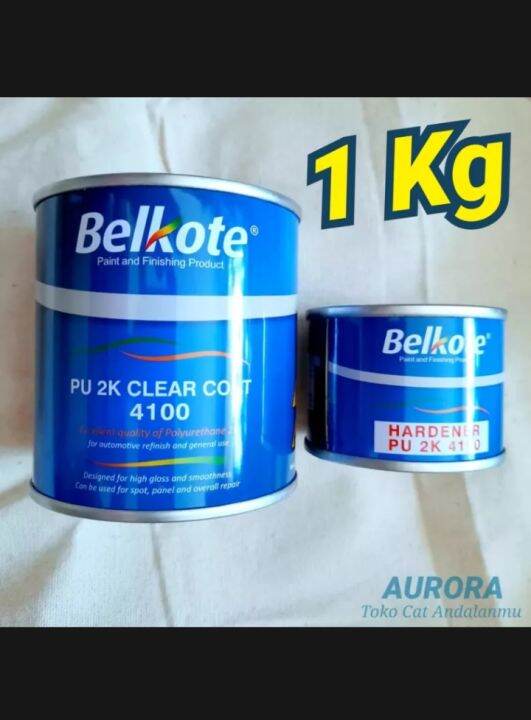 Clear Belkot 4100 kg vernis mengkilap glossy clear motor mobil Dan ...