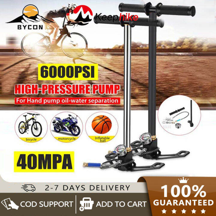 BYCON high-pressure manual pump, three-stage air pump for pneumatic ...