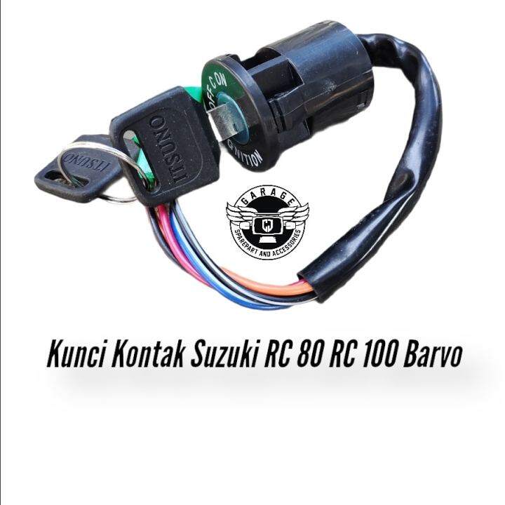 Kunci Kontak Suzuki RC80 RC 80 RC100 RC 100 Spirit DK Black Bravo Jet ... Kunci Kontak Suzuki RC80 RC 80 RC100 RC 100 Spirit DK Black Bravo Jet ...
