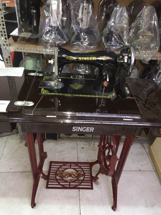 Máy may singer gia đình cổ điển cả bộ sơn xi mới 99% | Lazada.vn