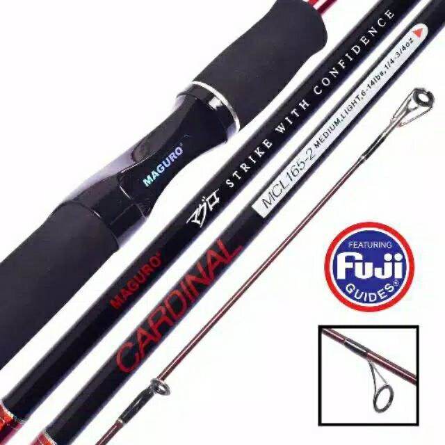 Joran Maguro Cardinal 120cm 135cm 150cm 165cm 180cm Ring Fuji | Lazada ...