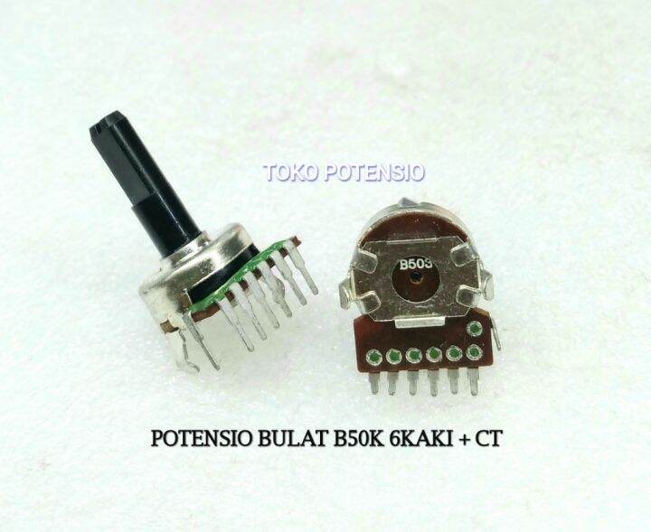 POTENSIO POLITRON B50K KAKI 6+1 | Lazada Indonesia