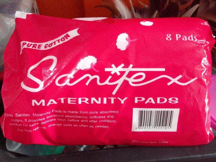 SANITEX MATERNITY PADS | Lazada PH