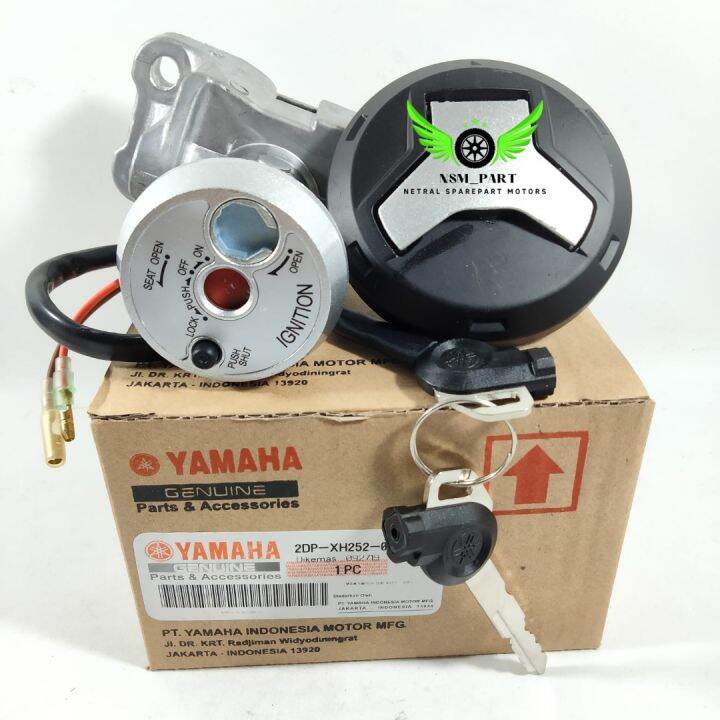 Kunci Kontak Yamaha Nmax Satu Set+Tutup Tangki Yamaha Nmax 2dp | Lazada ...