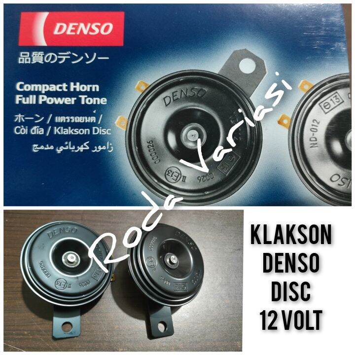 Klakson Denso Disc Power Tone 12 Volt | Lazada Indonesia