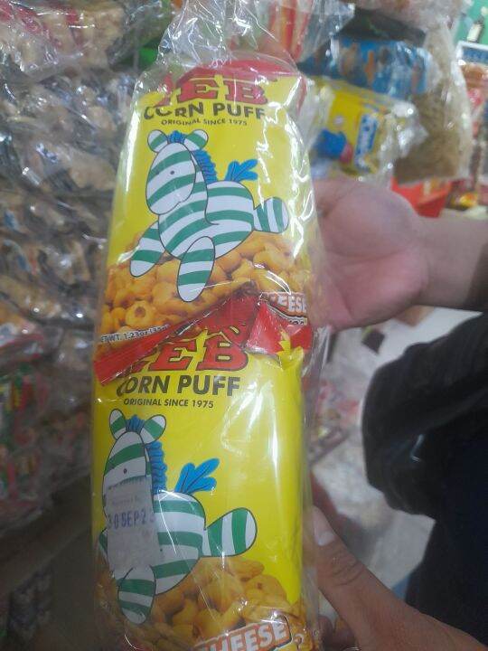 ZEB ZEB BIG SIZE CORN PUFF | CHEESE FLAVOR | 35 GRAMS X 10 | Lazada PH