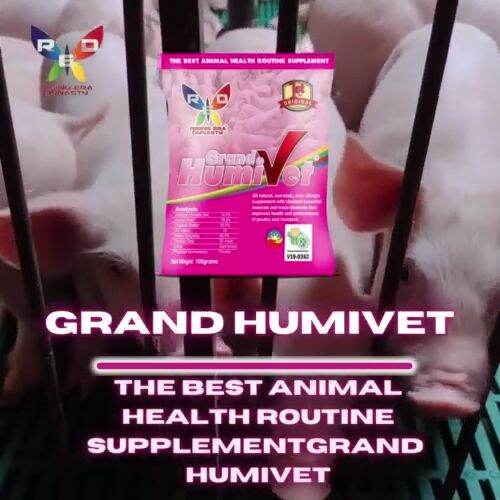 Grand Humivet 100g (Growth Booster for Chicken and Pigs) | Lazada PH