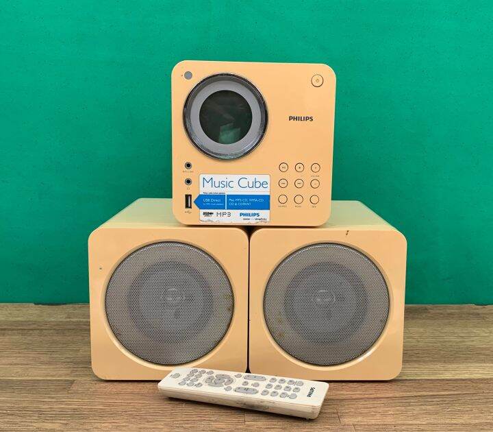 Mini compo micro hifi philips cube made in Holland baca deskripsi dulu ...