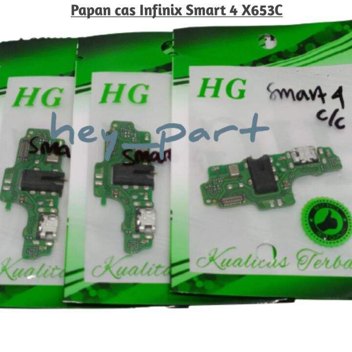 Infinix Smart 4 X653 Papan Board Pcb Konektor Conektor Cas Charger Papan Cas Infinix Smart 4 ...