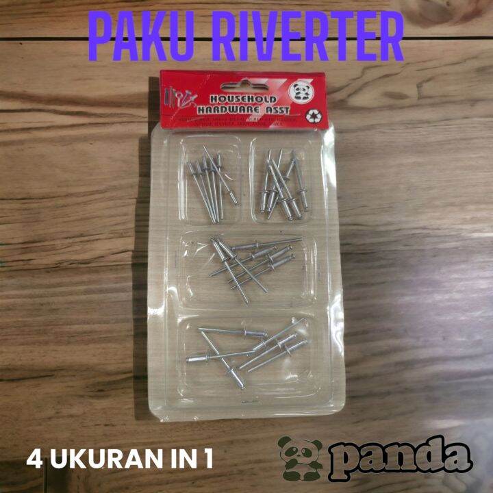 PAKU SEKRUP RIFET PERKAKAS SET PANDA 4 UKURAN MURAH | Lazada Indonesia