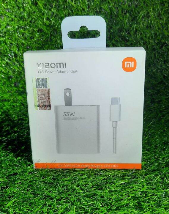Original Xiaomi Charger TYPE C 33W Power adapter suit | Lazada PH