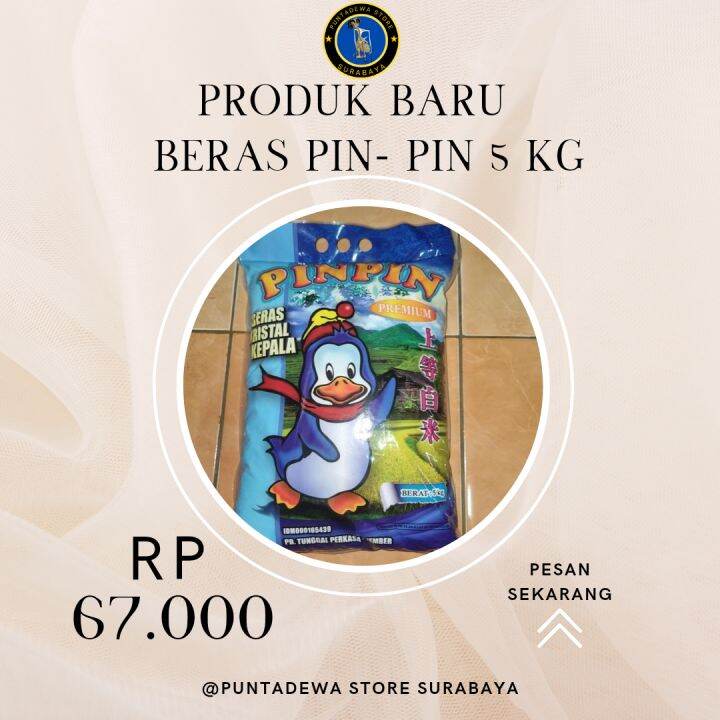 Beras Pin-pin 5kg | Lazada Indonesia