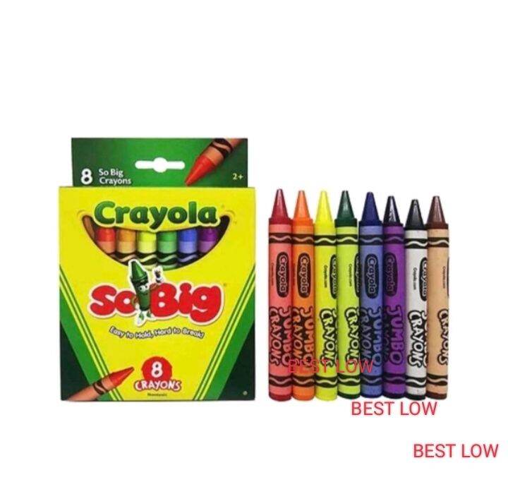 Crayola Jumbo Crayons Big Crayons Wholesale price COD | Lazada PH
