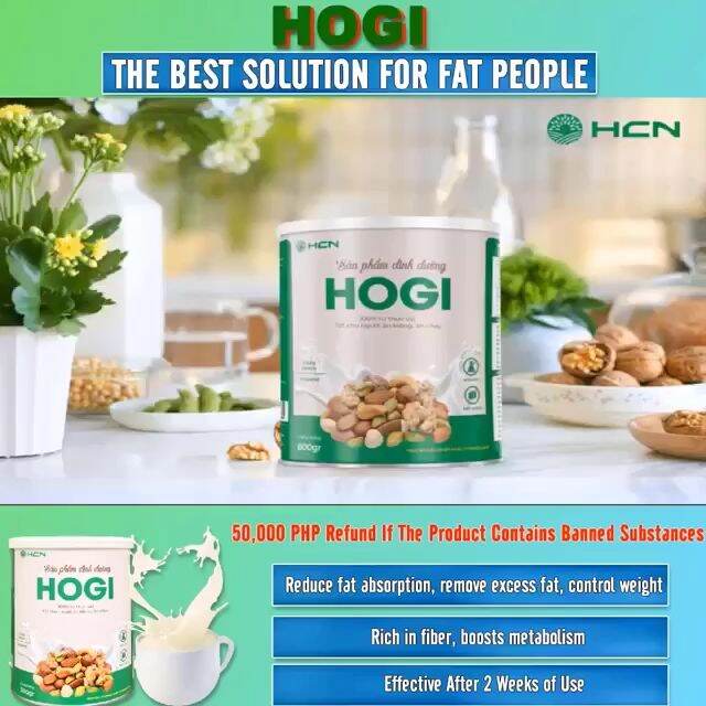 HOGI MILK 300G ∙ Meal Replacement ∙ Provides Vitamins and Fiber that ...