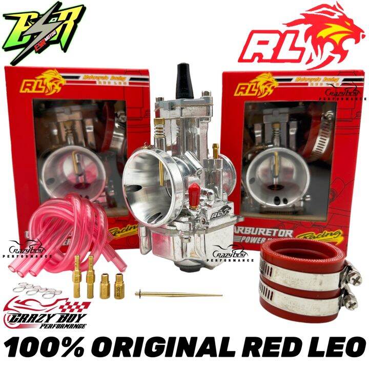 RED LEO 100% ORIGINAL CARBURETOR PWK 28MM/30MM/32MM/34MM 100% ORIGINAL ...