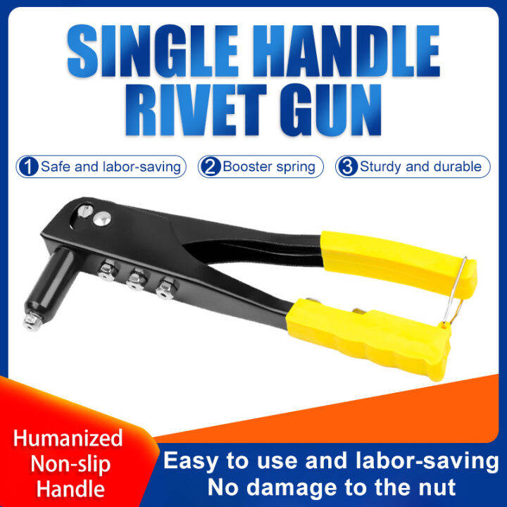 Heavy Duty Hand Riveter Riveter Drivers For Installing Blind Rivets ...