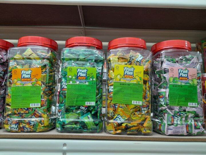 FRUIT PLUS CHEWY CANDY ASSORTED FLAVOUR 1KG (HALAL) (SESUAI UNTIL ...