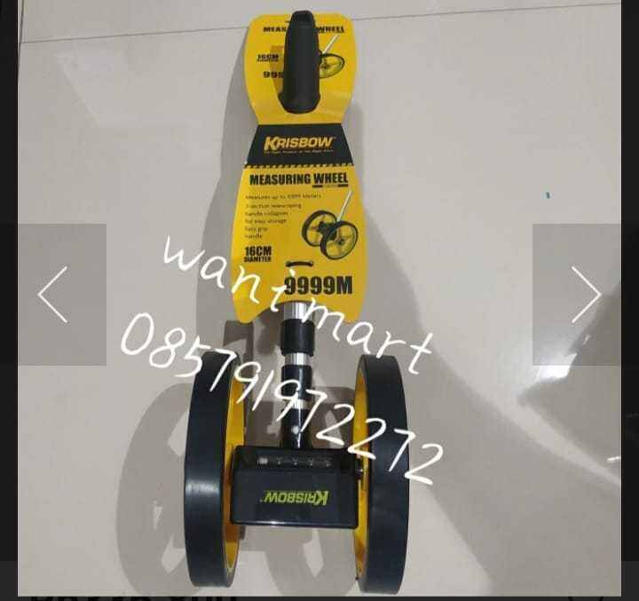 meteran dorong krisbow original bisa sampai ukuran 9999M | Lazada Indonesia