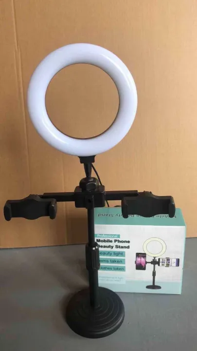 MULTIFUNCTION RINGLIGHT WITH DUAL CP HOLDER | Lazada PH