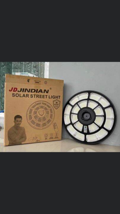 โคมไฟโซล่าเซลล์ UFO 500,000W แบรนด์ JD Jindian แท้ เกรดพรีเมี่ยม ของแท้ บริการดี รีวิวแน่น 908 ...