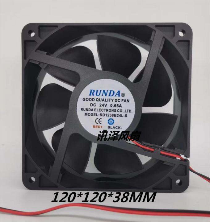 Runda Rd1238b24l-S 12038 24V 0.65a 12cm Inverter Fan Cooling Fan ...