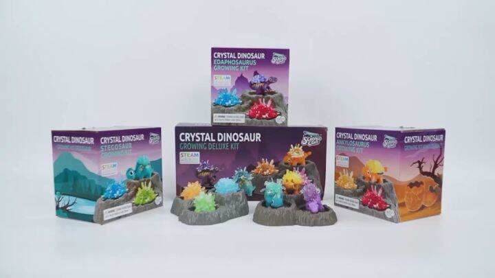MALOTOYS - SCIENCECAN Crystal Dinosaur Growing Kit Dino Dinosaurus ...