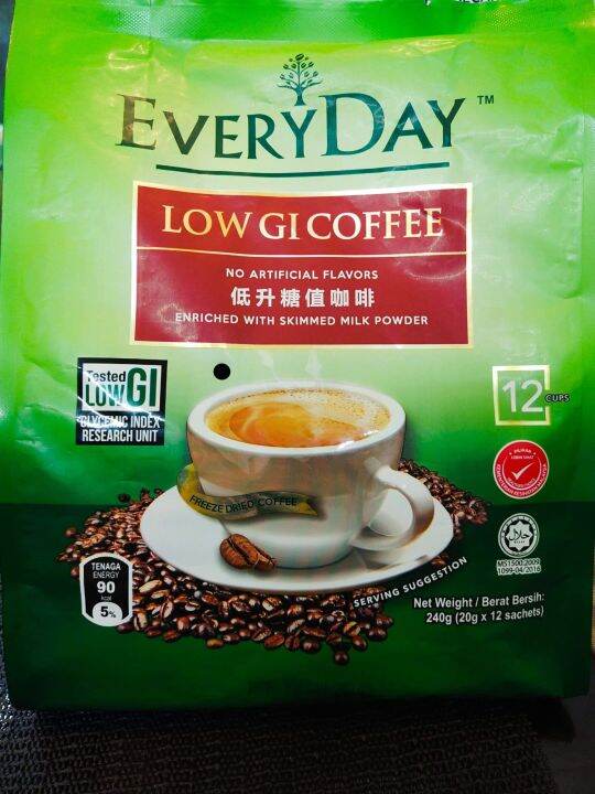 100% AUTHENTIC EVERYDAY Low Gi Coffee | Lazada PH