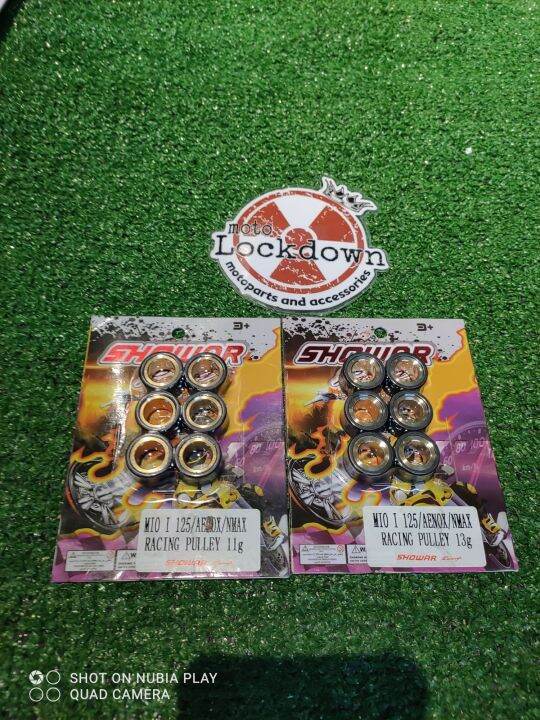 Mio i aerox nmax rollers (bola) 11g , 13g | Lazada PH