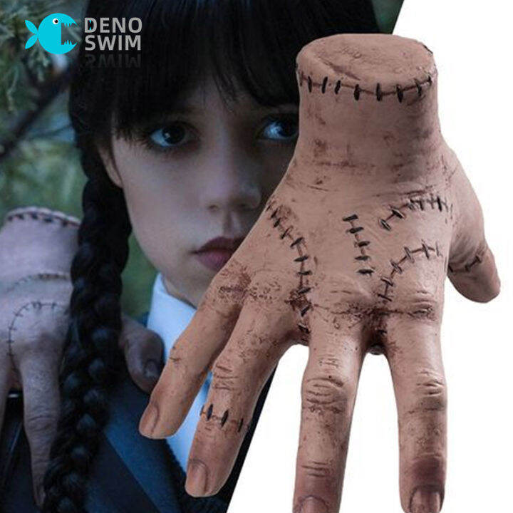 DENOSWIM Halloween Horror Props Broken Hands Wednesday Addams Thing ...