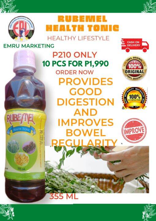 RUBEMEL Rubimel Rubemil HEALTHTONIC HEALTH-TONIC TONIC 355ml DRINK FOOD ...